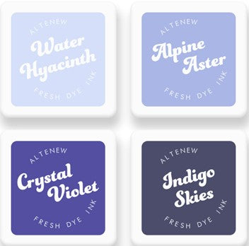 Altenew - Blue Mountains Mini Cube ink pad set – Michelle's Cards & Stamps