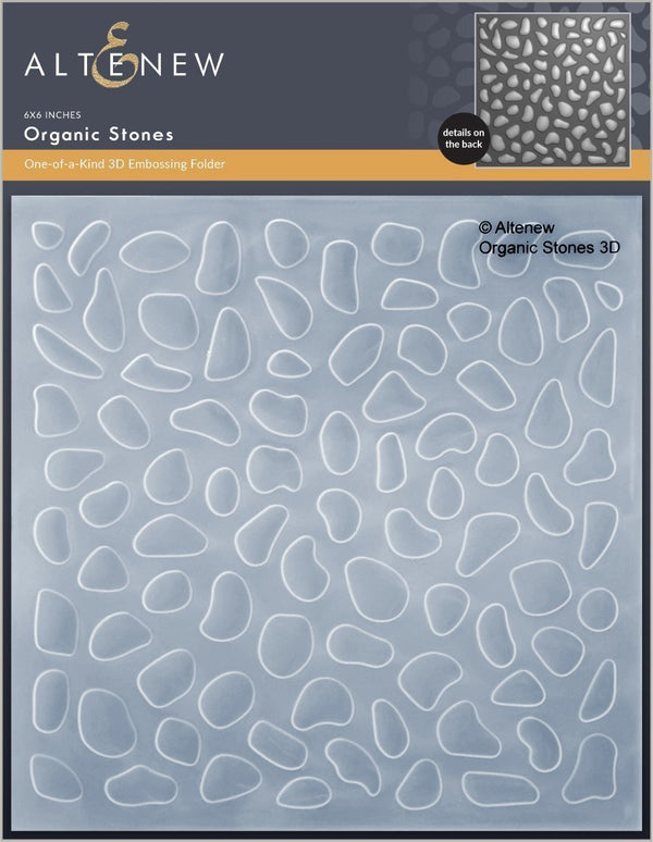 Altenew - Organic Stones 3D Embossing Folder* – Michelle's Cards & Stamps