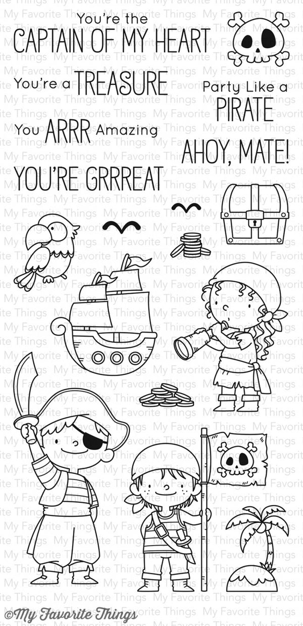 My Favorite Things - Party Like A Pirate....... – Michelle's Cards & Stamps
