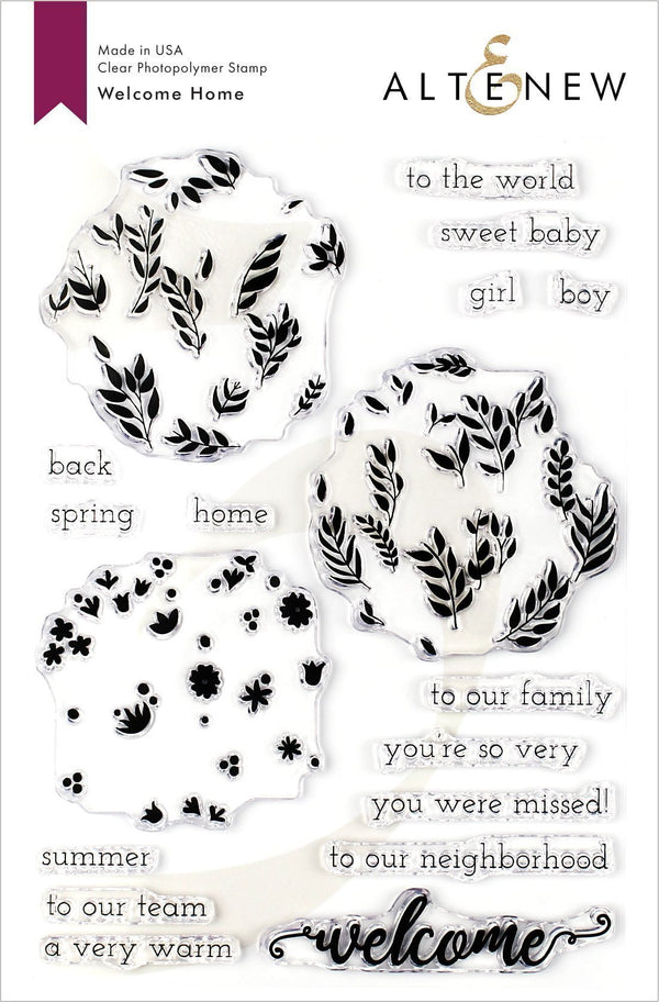 Altenew - Welcome Home stamp set – Michelle's Cards & Stamps